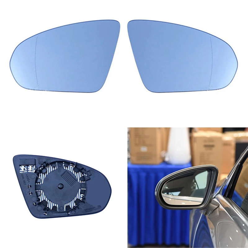 Auto-Wide-Angle-Replacement-Left-Right-Heated-Wing-Rear-Mirror-Glass ...