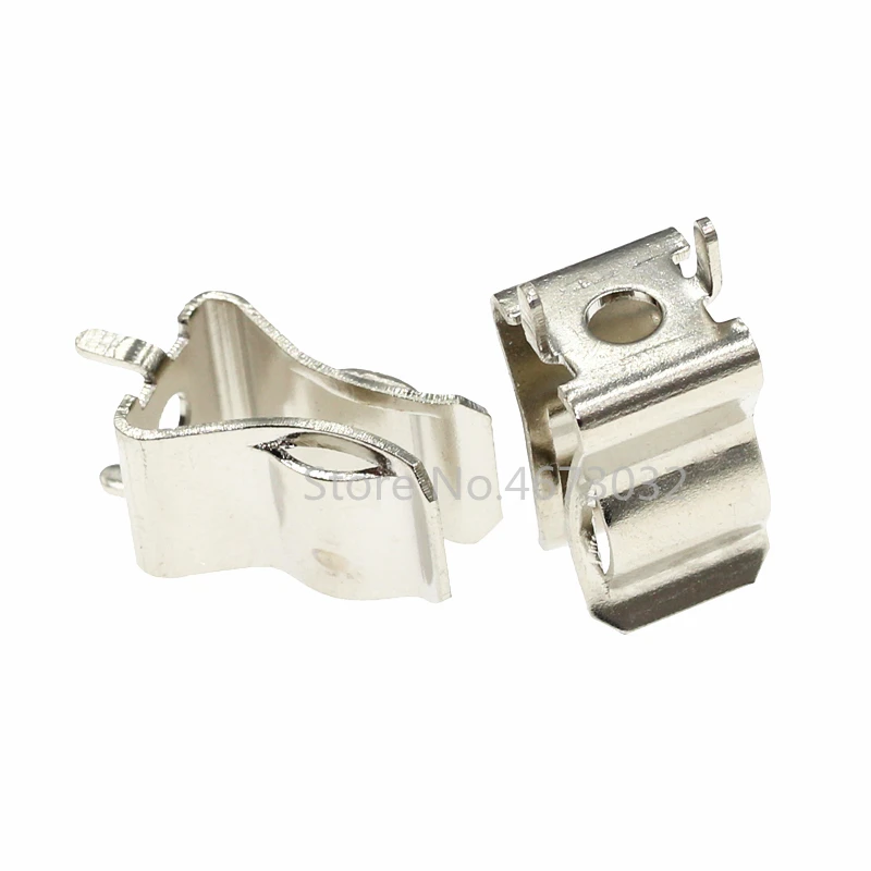 10pcs 10*38 Fuse Pipe Clamp Straight Pin Fuse Holder Thickness 0.8 ...