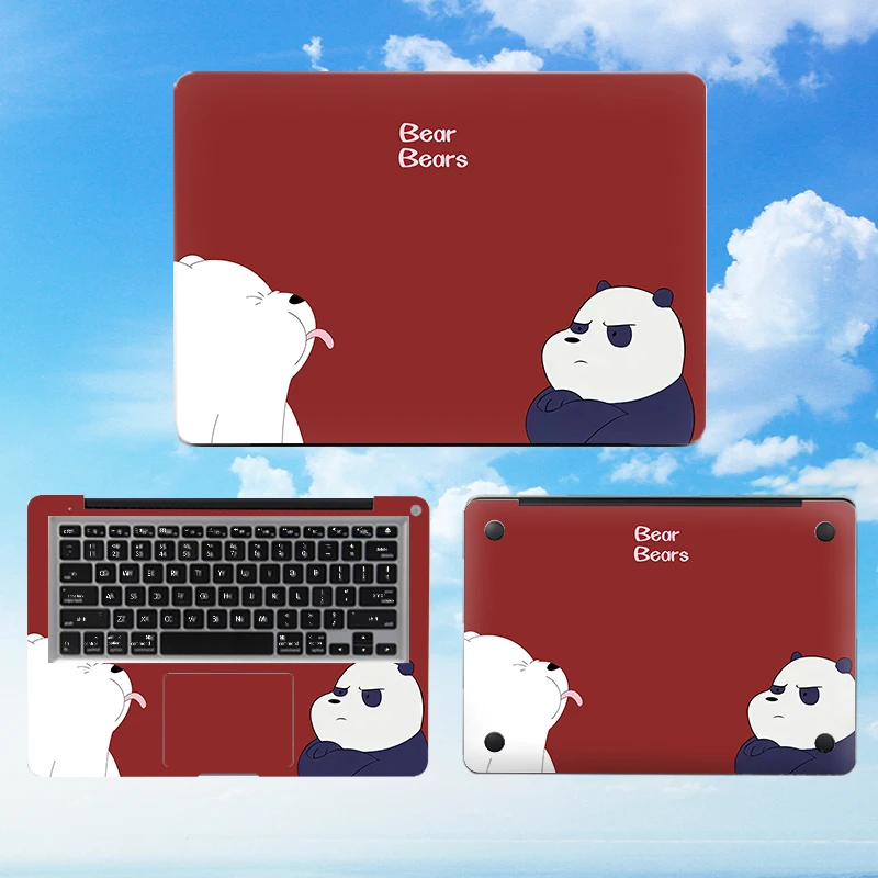 DIY-Custom-Laptop-Skin-Cartoon-Bear-Laptop-Sticker-Art-Decal-for ...