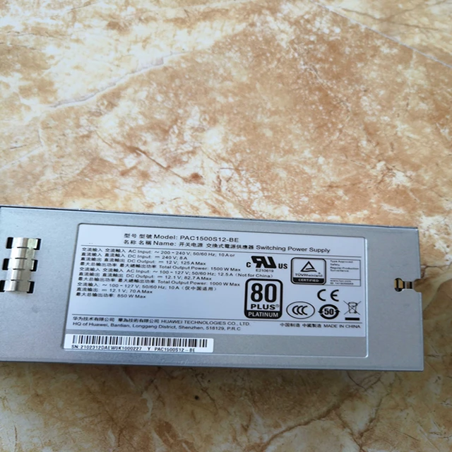 Original PSU For Huawei 1500W Switching Power Supply PAC1500S12-BE ...