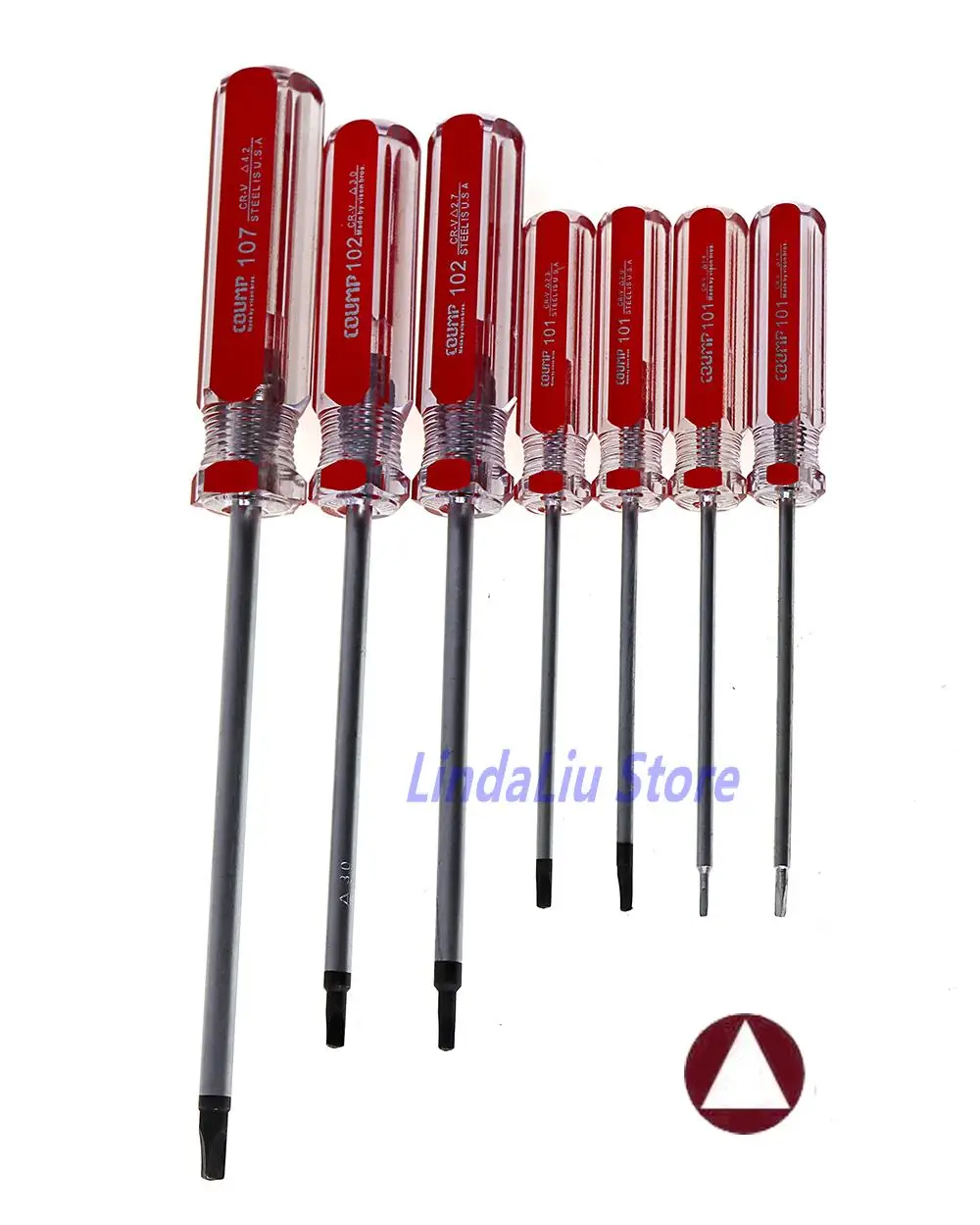 Repair Tool Kit Vanadium Steel Triangle Screwdriver Anti-theft Screw ...