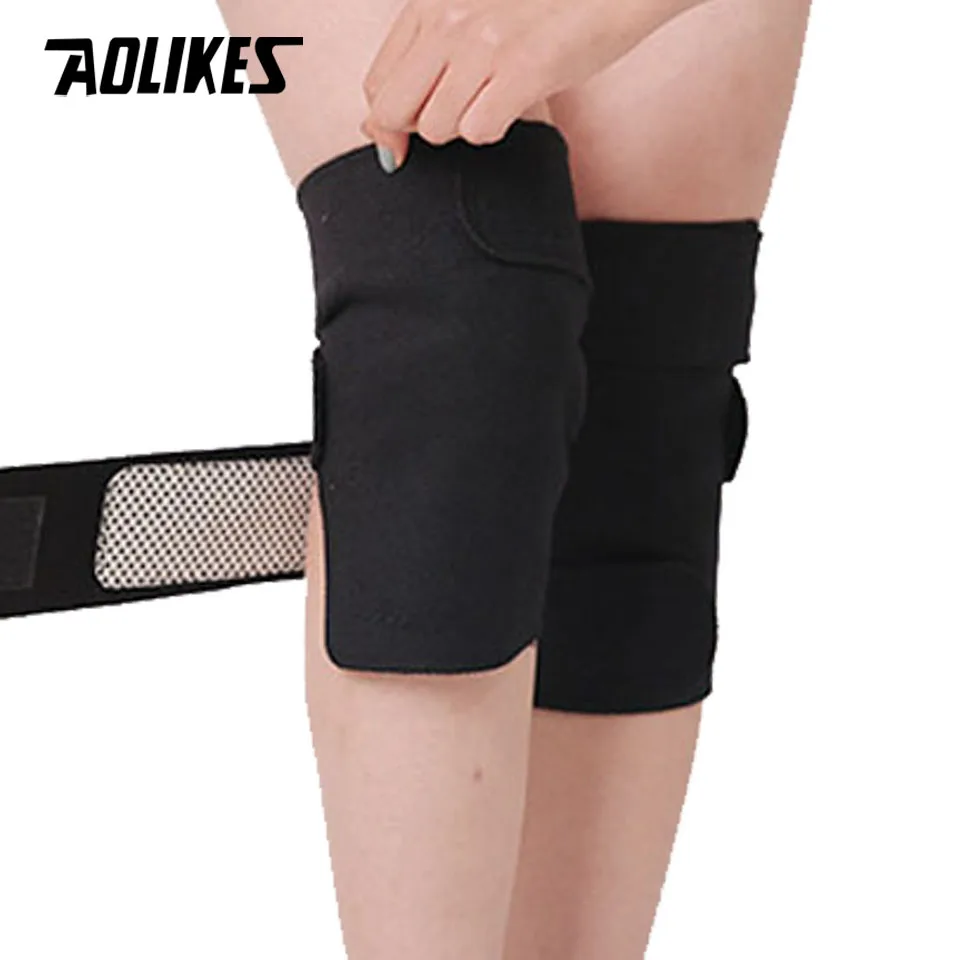 Aolikes 1 Pair Self Heating Knee Pads Magnetic Therapy Kneepad Pain ...