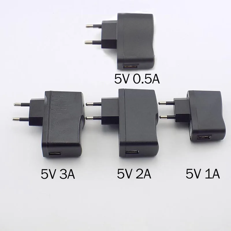 5V-0-5A-1A-2A-3A-USB-Charger-AC-to-DC-Charging-Universal-USB-Power ...