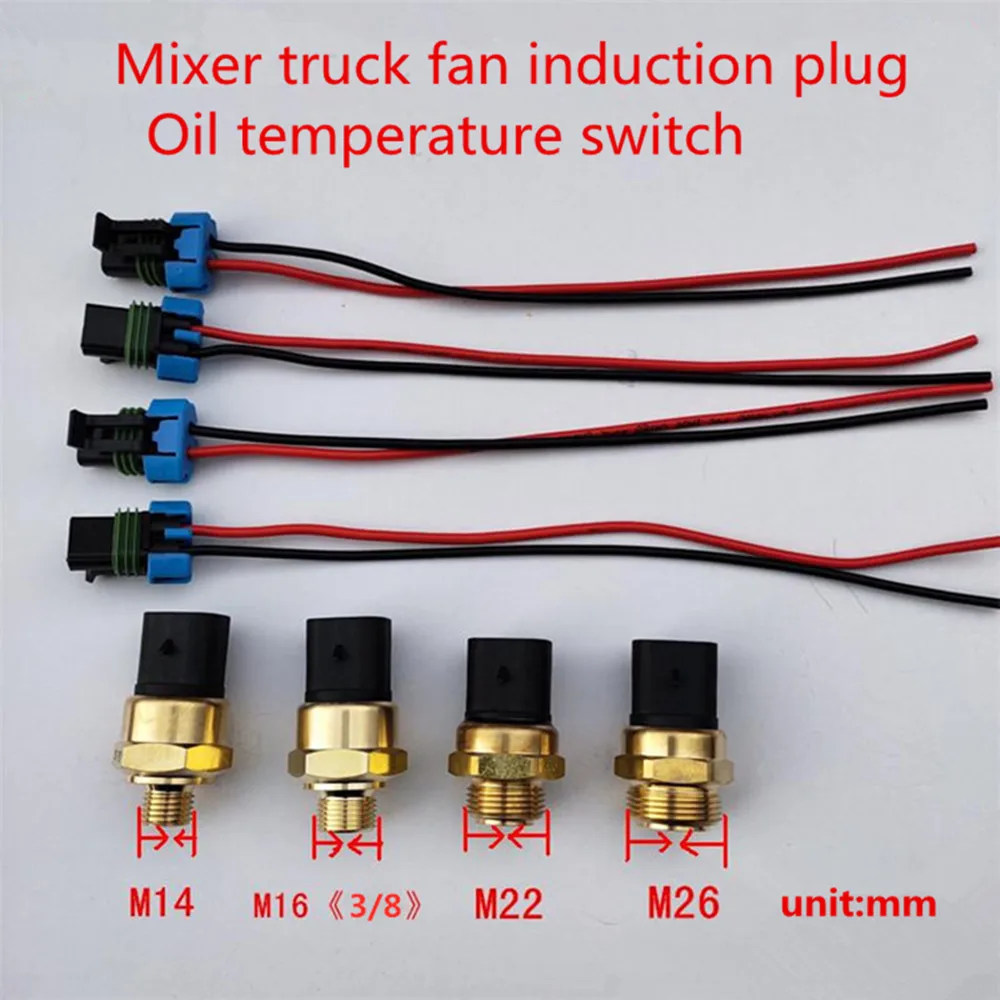 Mixer Truck Hydraulic Oil Radiator Temperature Control Switch Oil ...