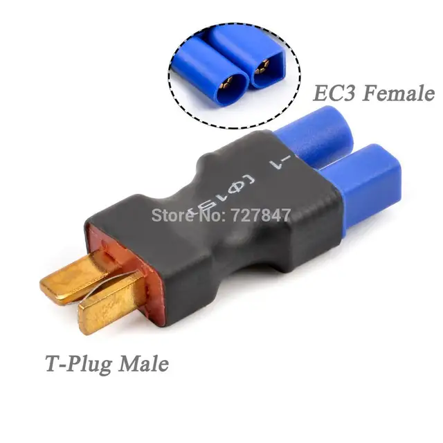 Adapter EC5 / EC3 to XT60 T Deans Female / Male Connectors Plug RC Lipo ...