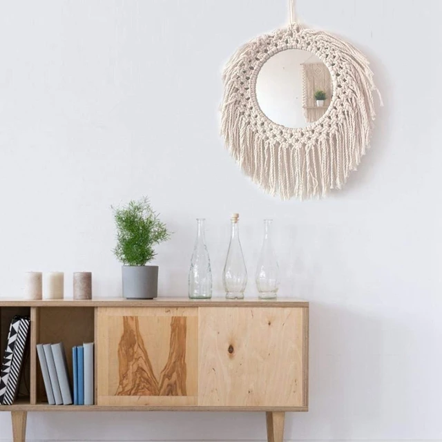 Macrame Round Mirror | Macrame-design.com