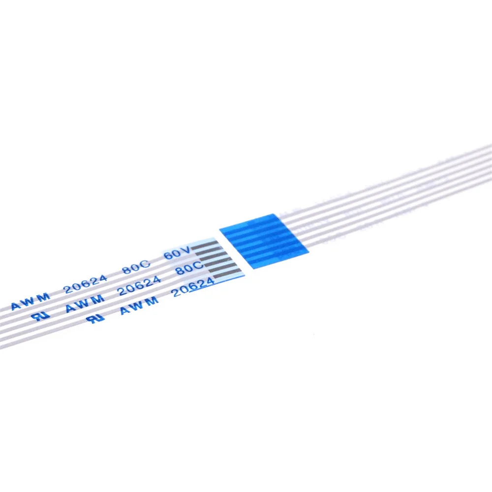 5-PCS-FPC-Flat-Flexible-Cable-FFC-Jumper-Pitch-1-25-mm-Spacing-5-Pin ...