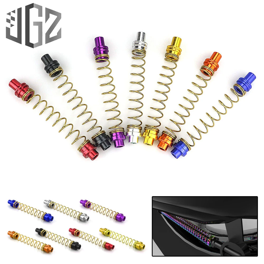 Motorcycle Stainless Steel Retractable Brake Springs Colorful Universal ...