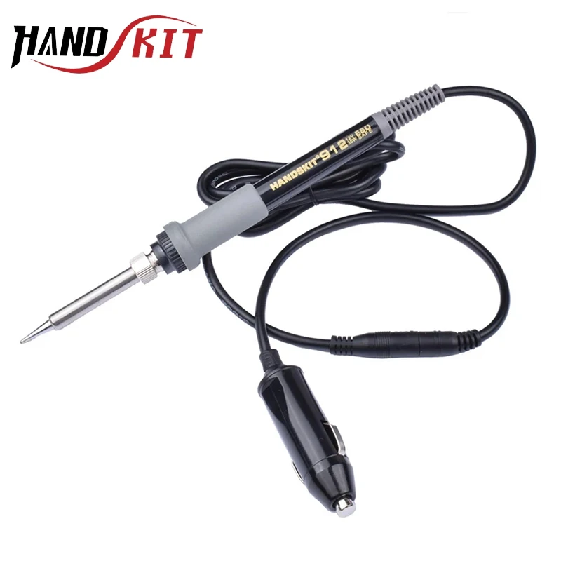 35W Car Electric Soldering Iron Internal Ceramic Heating 12-24V Safety ...