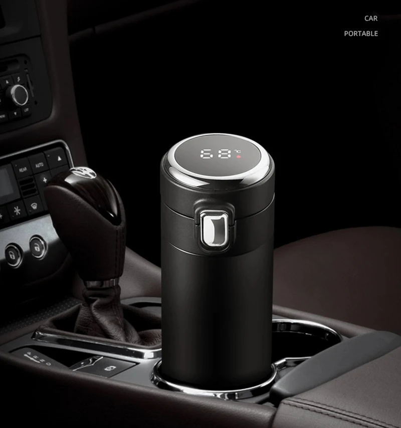 Intelligent Insulated Thermos Mug Travel Bottle For BMW - 400ml