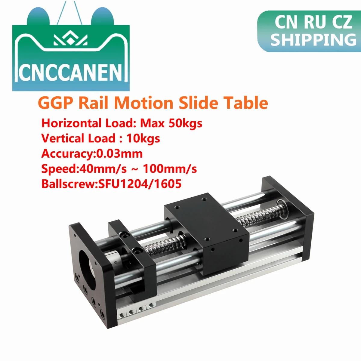 Linear Guide Slide Rails | Cnc Linear Guide Stage | Ballscrew 3d ...