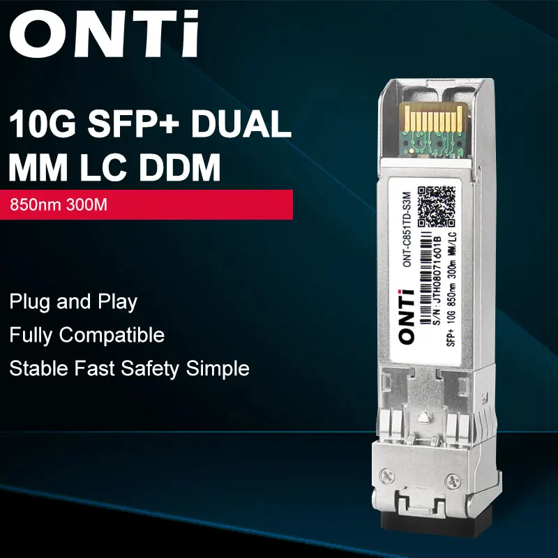 ONTi-10GB-SPF-850nm-300m-LC-DUAL-Optical-Connector-Multi-Mode-Module ...