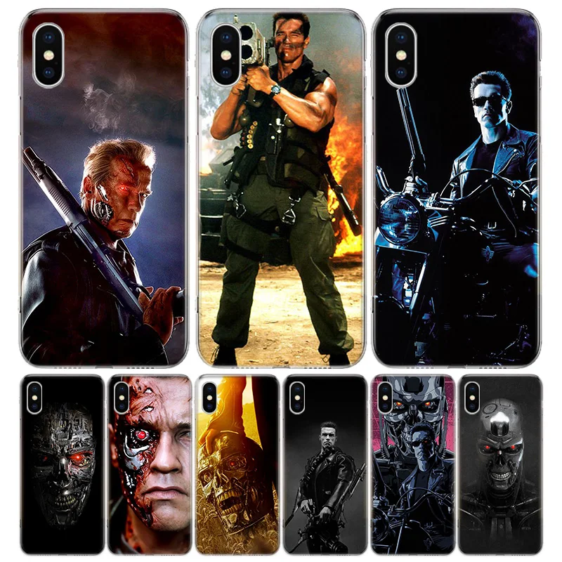 The-Terminator-Silicon-Call-Phone-Case-For-Apple-iPhone-11-13-14-Pro ...