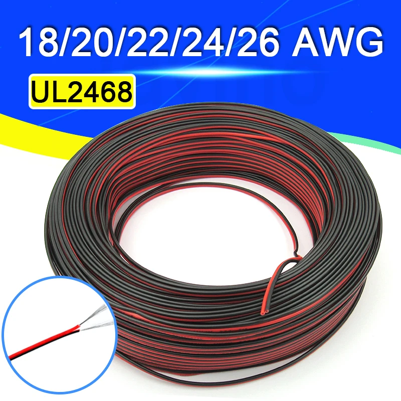 10 Meters Electrical Wire Tinned Copper 18/20/22/24/26 Gauge Awg ...