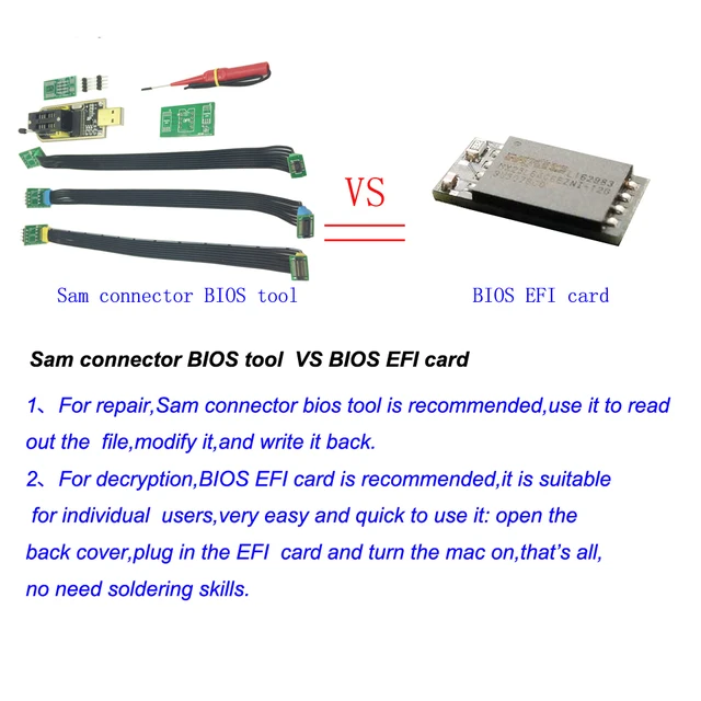 SPI SAM EFI Ribbon Cable ROM Debug Connector Tool For, 02/24/2024