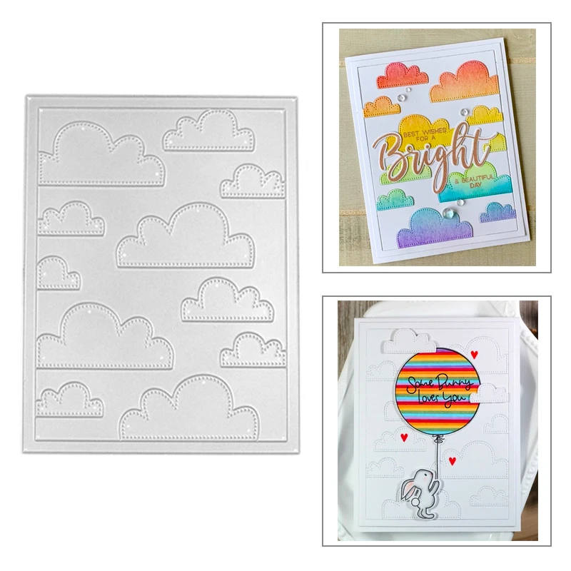 2021 New Rectangle Frame Metal Cutting Dies For DIY Making Background ...