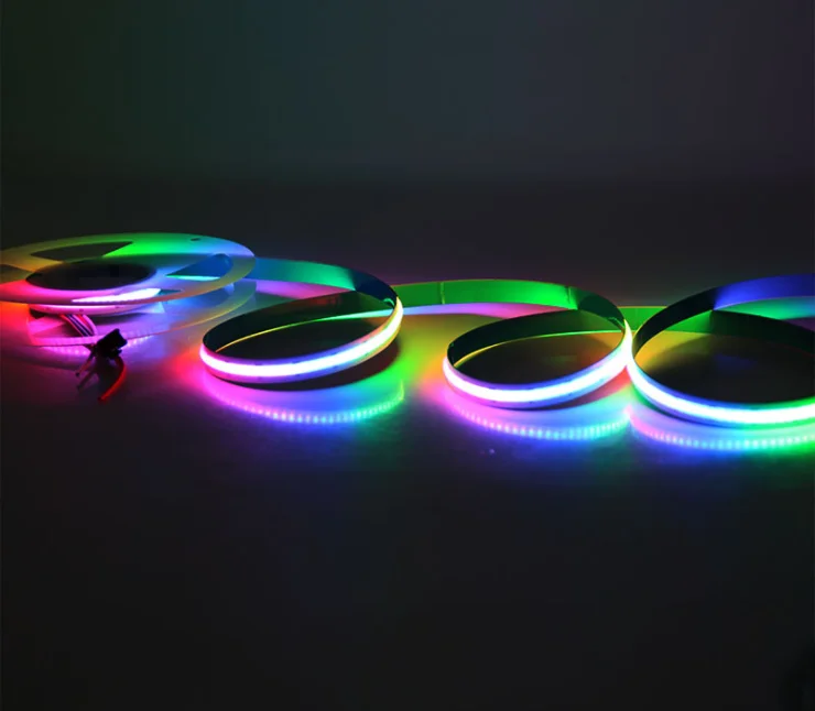 COB/FOB Full color Strip(Same as SK6812) RGB smart dream color magic ...