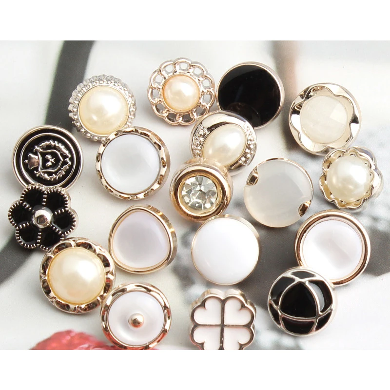 10pcs-Fashion-Round-Pearl-Buttons-Hand-sewn-Shirts-Plastic-Buttons ...