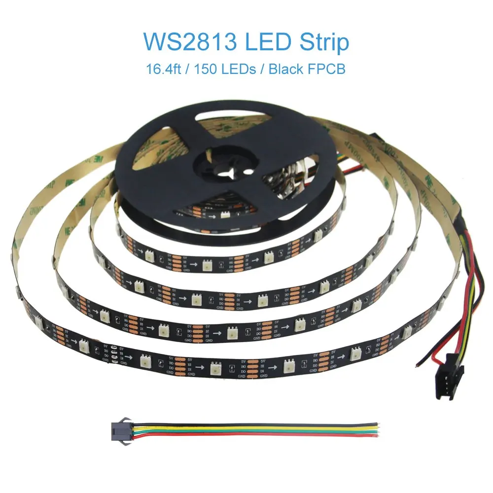 16.4ft 150 Pixel WS2813 Verbesserte WS2812B Einzeln Adressierbaren ...