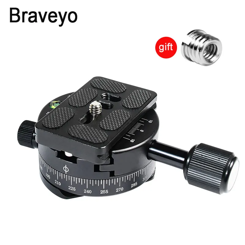 360-Degree-Rotating-Camera-Clamp-Panoramic-Photo-Tripod-Monopod-Mount ...