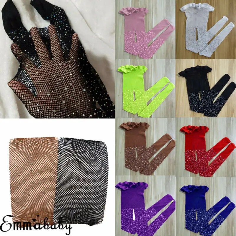 Fashion-Kids-Girls-Sequin-Mesh-Fishnet-Fish-Net-Pantyhose-Tights ...