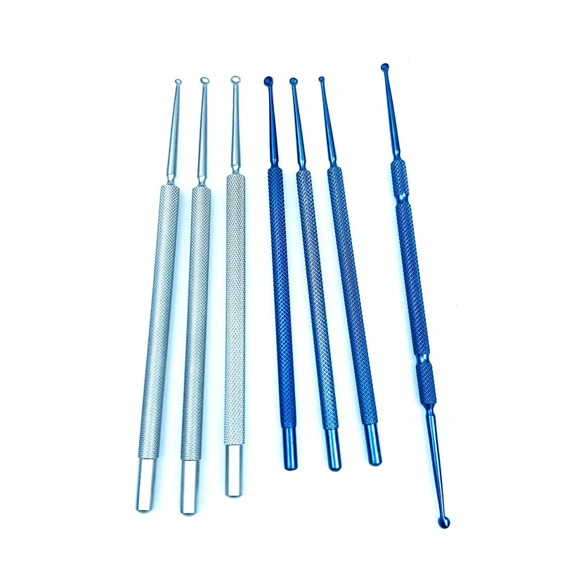 1pcs Titanium Chalazion Curette Double-ended Micro Ophthalmic Eye ...