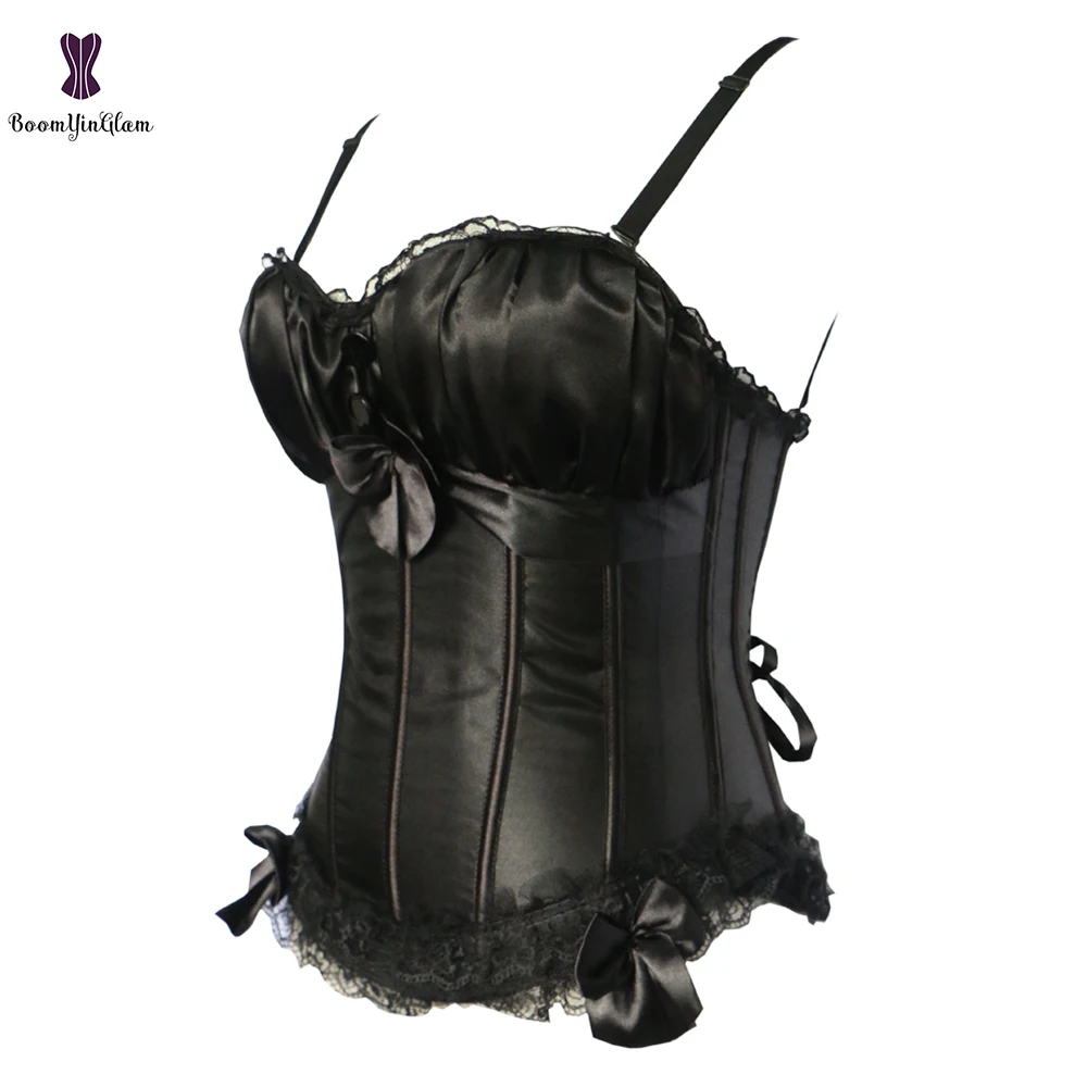 Bustier femme,Sous vêtements Sexy à bretelles spaghetti,Corselet de ...