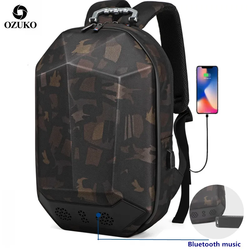 OZUKO-Men-15-6-Laptop-Backpack-Hard-Shell-Bag-Waterproof-Teenager ...