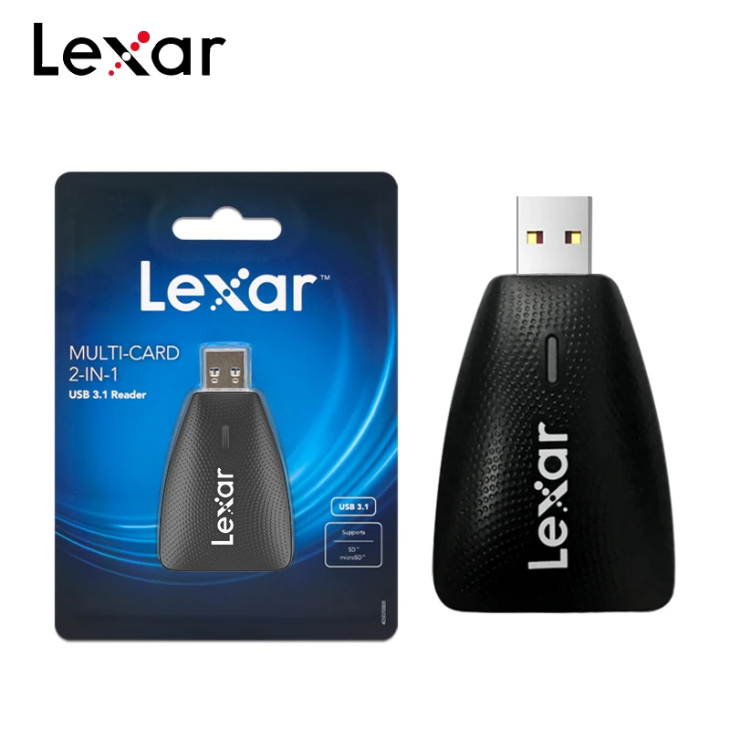 Lexar multifunction 2 in 1 USB 3.1 Card Reader UHS II Max 312MB/s Flash ...