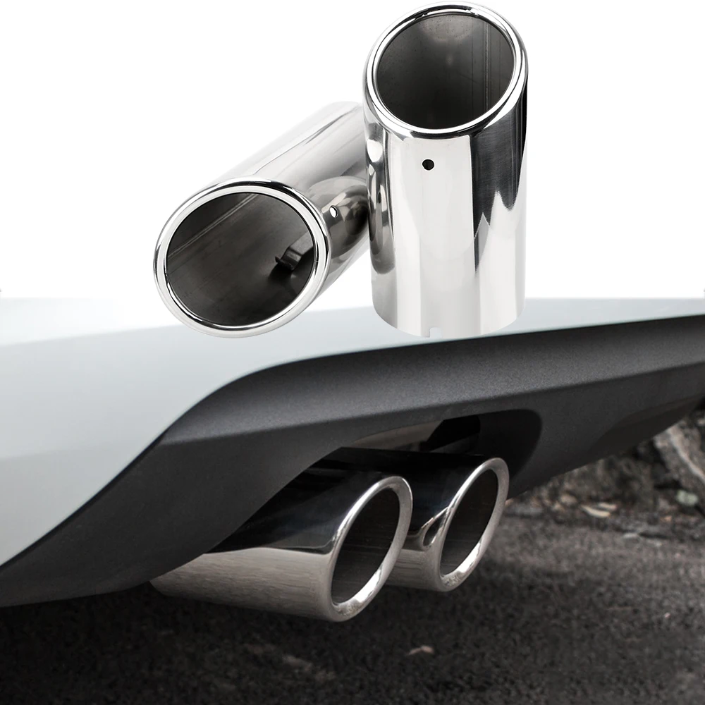 Car-Exhaust-Tip-Muffler-Pipe-Cover-Exhaust-Systems-For-Audi-A4-B8-A3-A1 ...