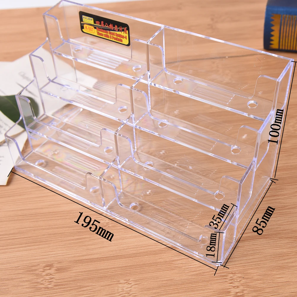 1Pcs-Clear-Transparent-Acrylic-Counter-Display-Stand-Office-Home ...
