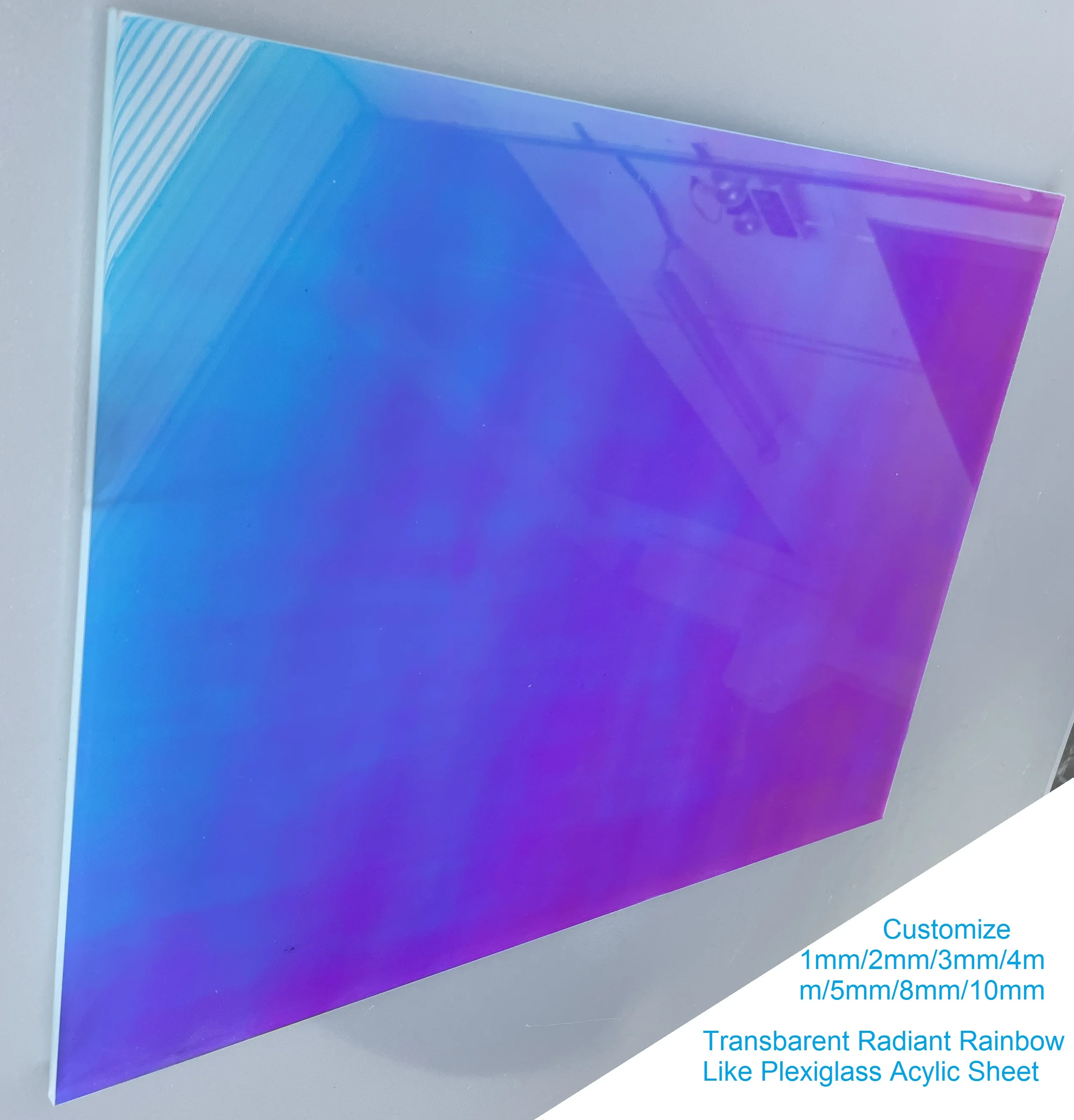 Laser-Plexiglass-Rainbow-Board-Acrylic-PMMA-Iridescent-Radiant-Sheet ...
