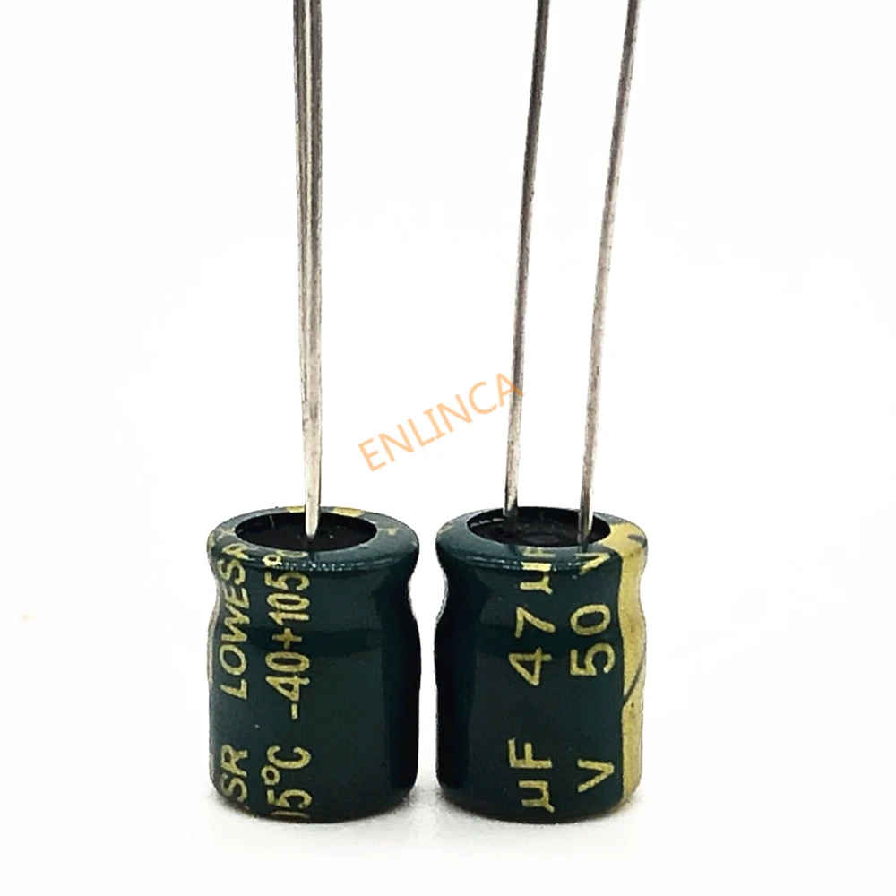 50v 47uf 6*7 High Frequency Low Impedance Aluminum Electrolytic ...