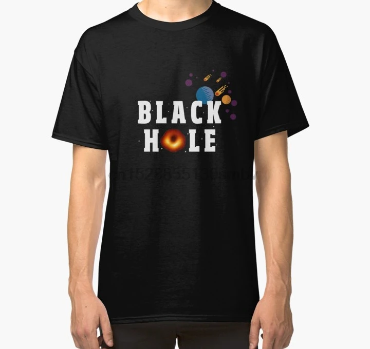 Men tshirt black hole m87 astronomy t shirt Classic T Shirt women T ...