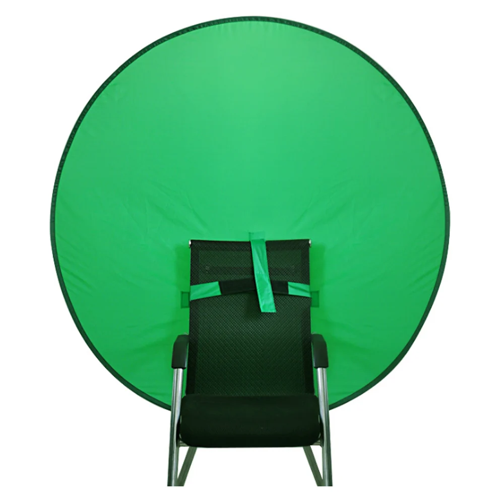 Green Chair Background Screen E-sports Live Backdrops Foldable Portable ...