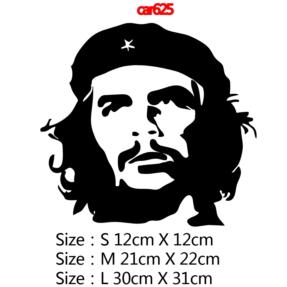 Fashion Che Guevara Car Sticker Funny Wrap Vinyl Stickers And Decals ...