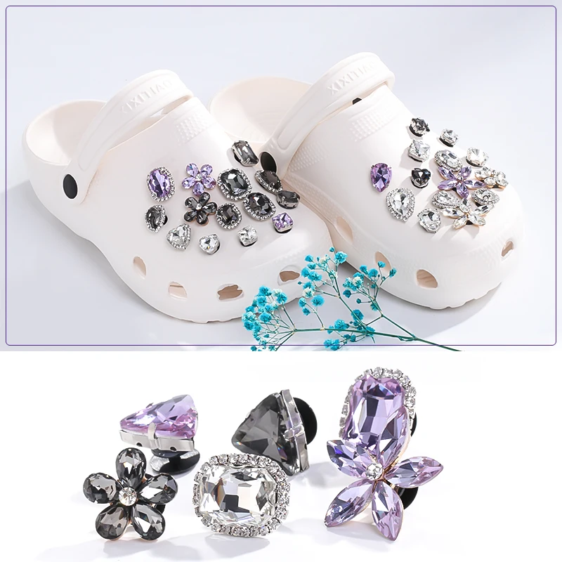 Crocs Diamonds | Rhinestone Decorative Shoe | Rhinestone Deco Shoes ...