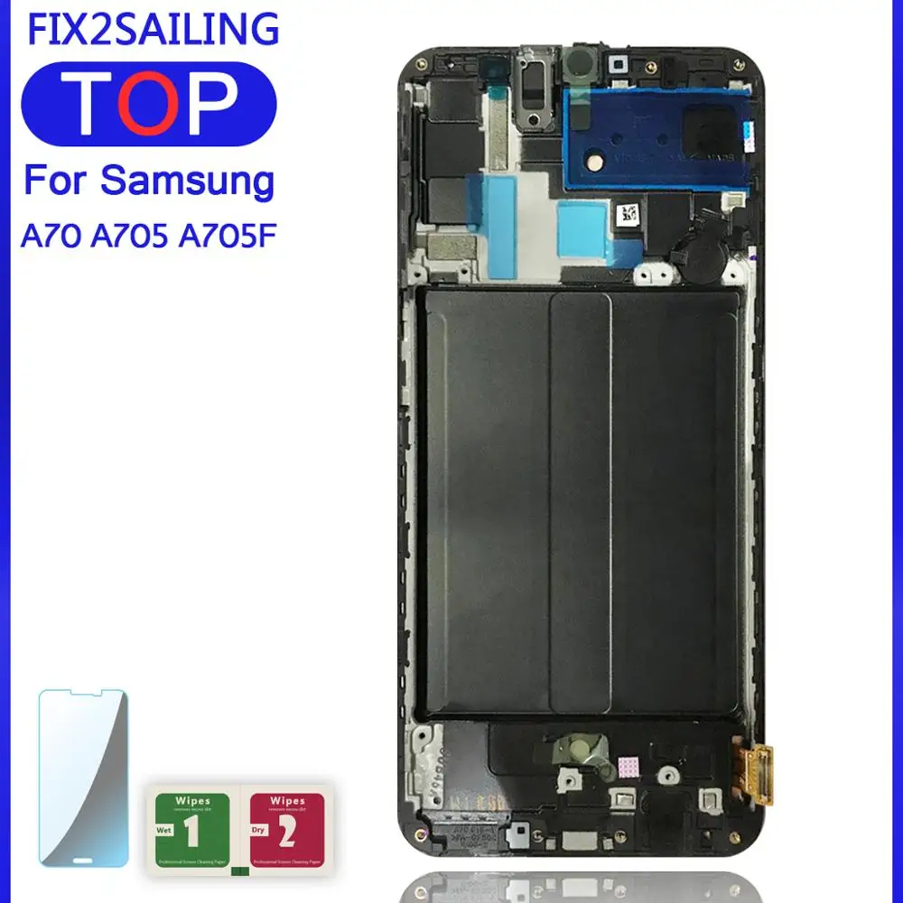 Lcd For Samsung Galaxy A70 A705 A705F SM A705F 6.7' Lcd Display Touch ...