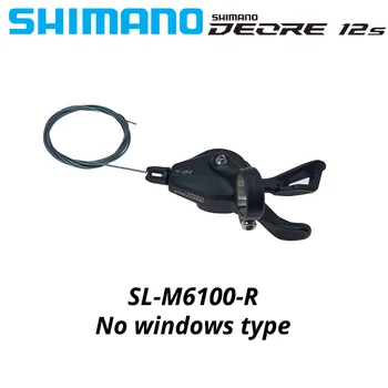 SHIMANO DEORE M6100 12s Groupset SL M6100 SHIFT LEVER RD M6100 SGS REAR DERAILLEUR 12 Speed 12V ...