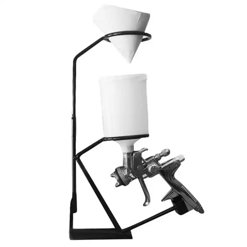 12.5x7.3x39cm Steel Spray Gun Holder Painting Sprayers Stand With ...