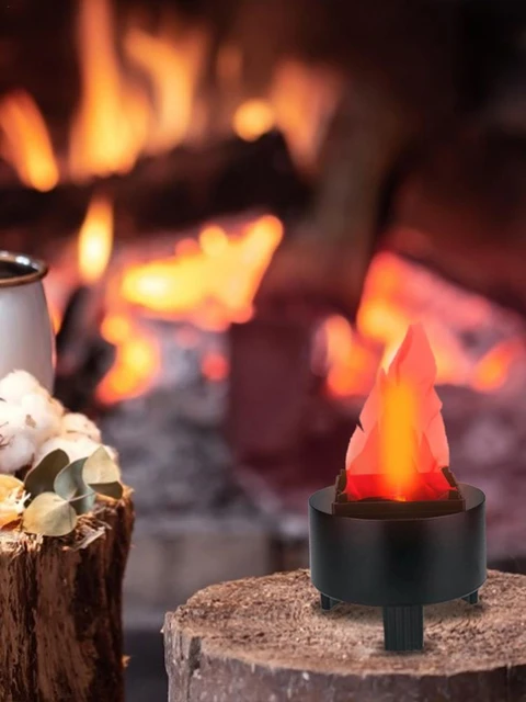 Indoor Campfire An Artificial Flame Fake Fire