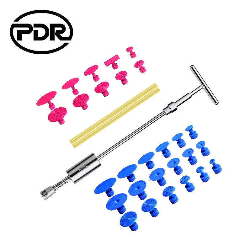 PDR-Tools-Reverse-Hammer-Paintless-Dent-Repair-Tool-Set-Dent-Puller ...