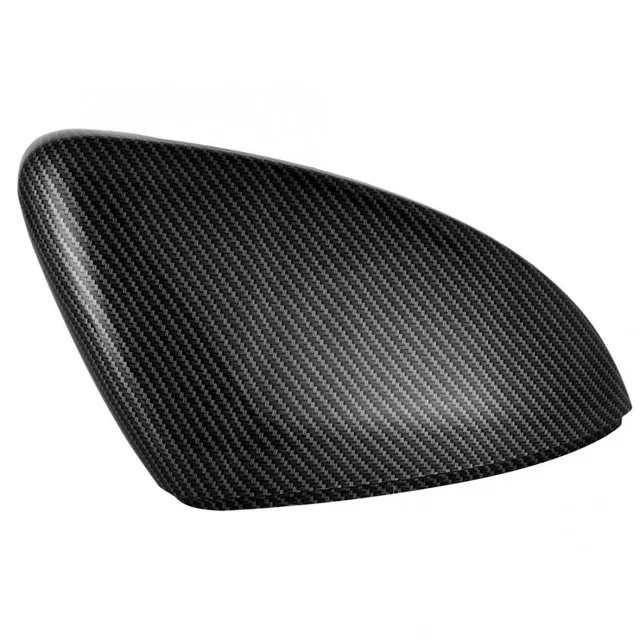 Carbon Fiber Texture Rear View Mirror Covers Replacement Fit for MK7 ...