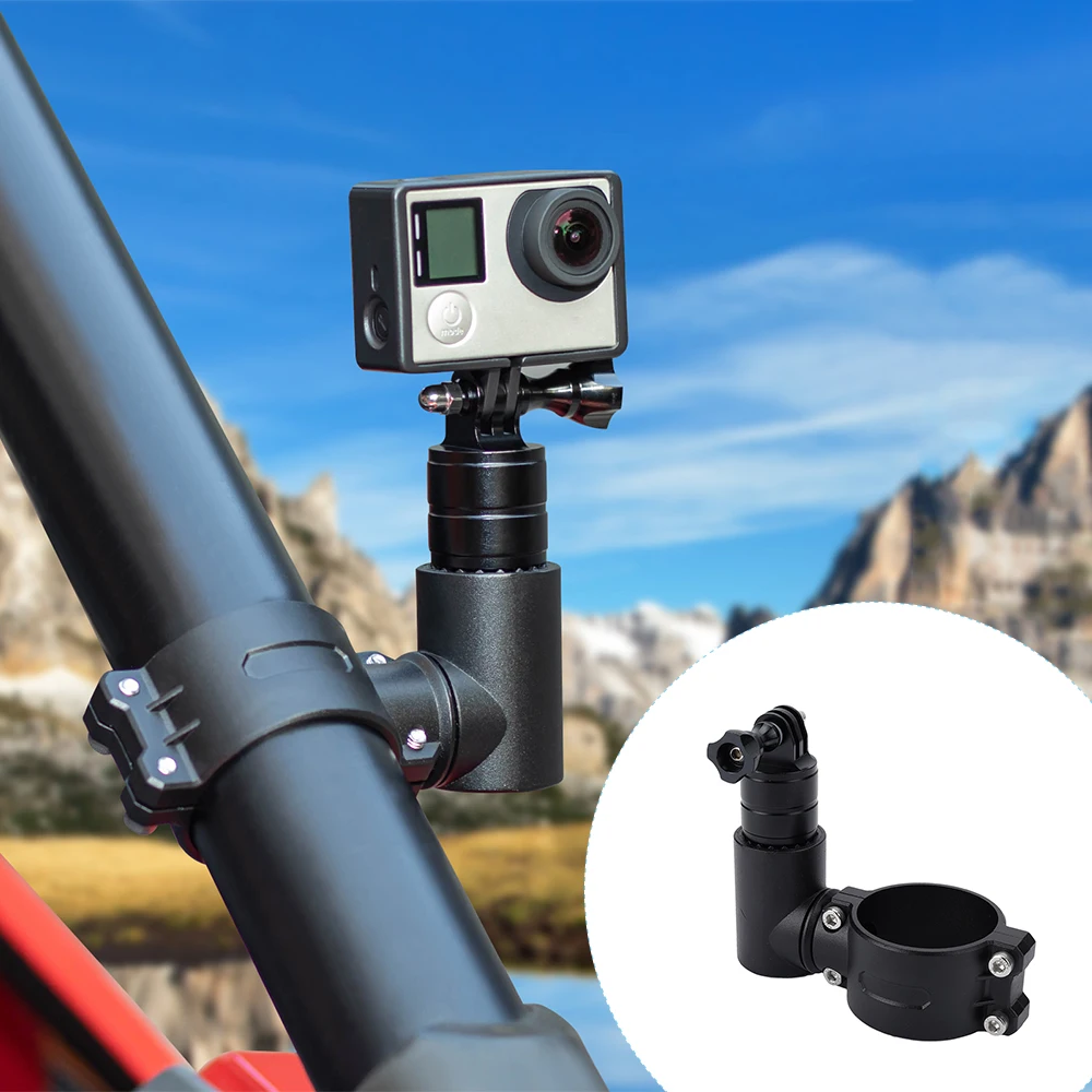 1.75-2" Utv Pro Camera Holder Aluminum For Arctic Cat For Polaris Rzr ...