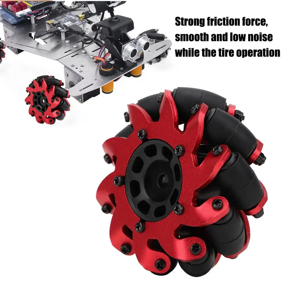 2pcs-Mecanum-Drive-Wheel-Omnidirectional-Wheels-RC-Car-Parts-RC-Tires ...