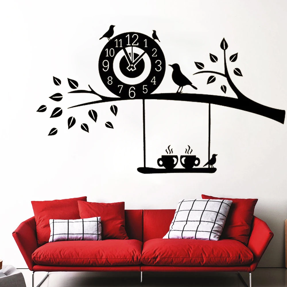 Vinyl Wall Decal Clock