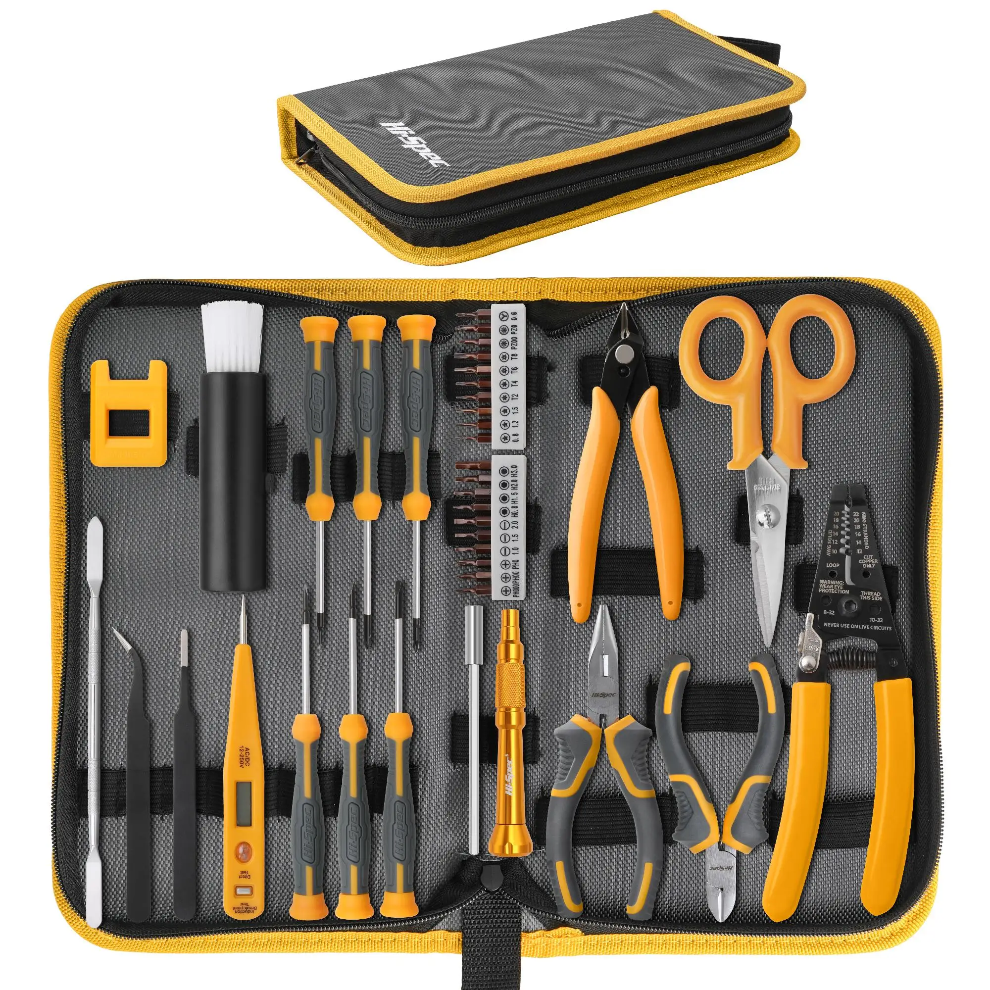 Hi-Spec-39pc-Precision-Tool-Set-Professional-Electronics-Repair-Tool ...