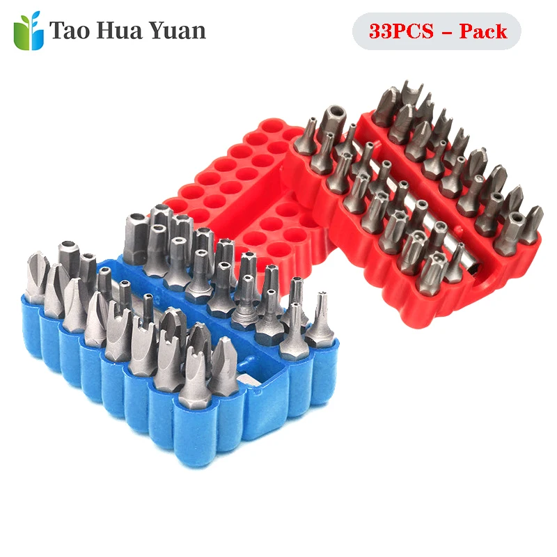 33pcs Screwdriver Tamper Proof Security Bits Set With Magnetic ...