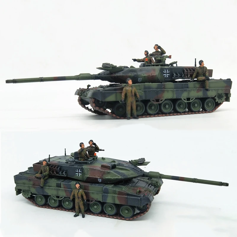 1:72 Leopard 2 Finished Model | Main Battle Tank Tricolor | Collectible ...