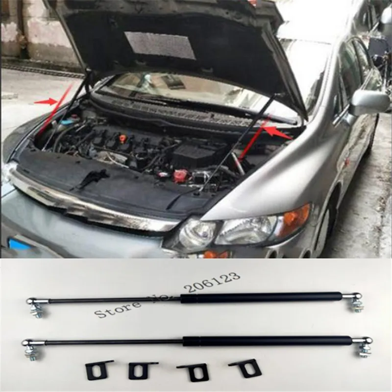 2Pcs-Car-front-Boot-Gas-Struts-Support-Lifters-For-Honda-civic-2006 ...